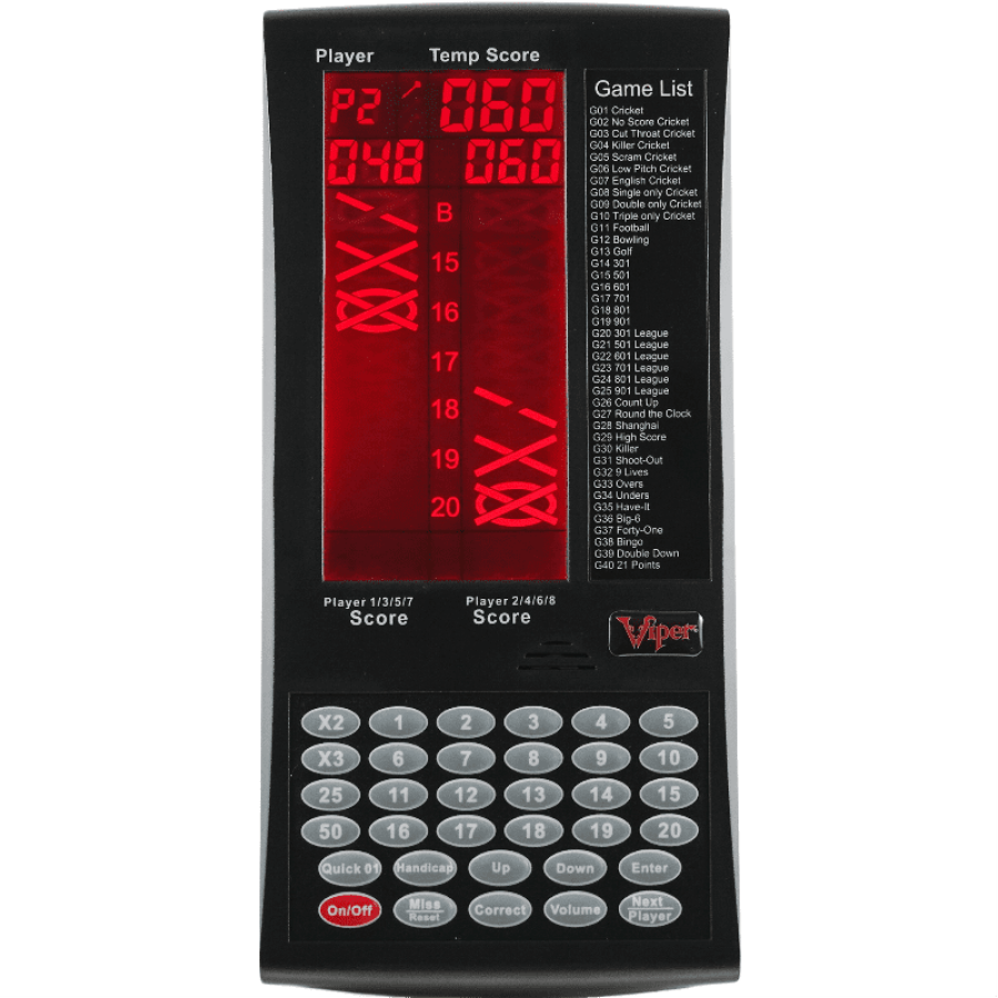 Proscore Digital Dart Scorer - TheDartShop.com